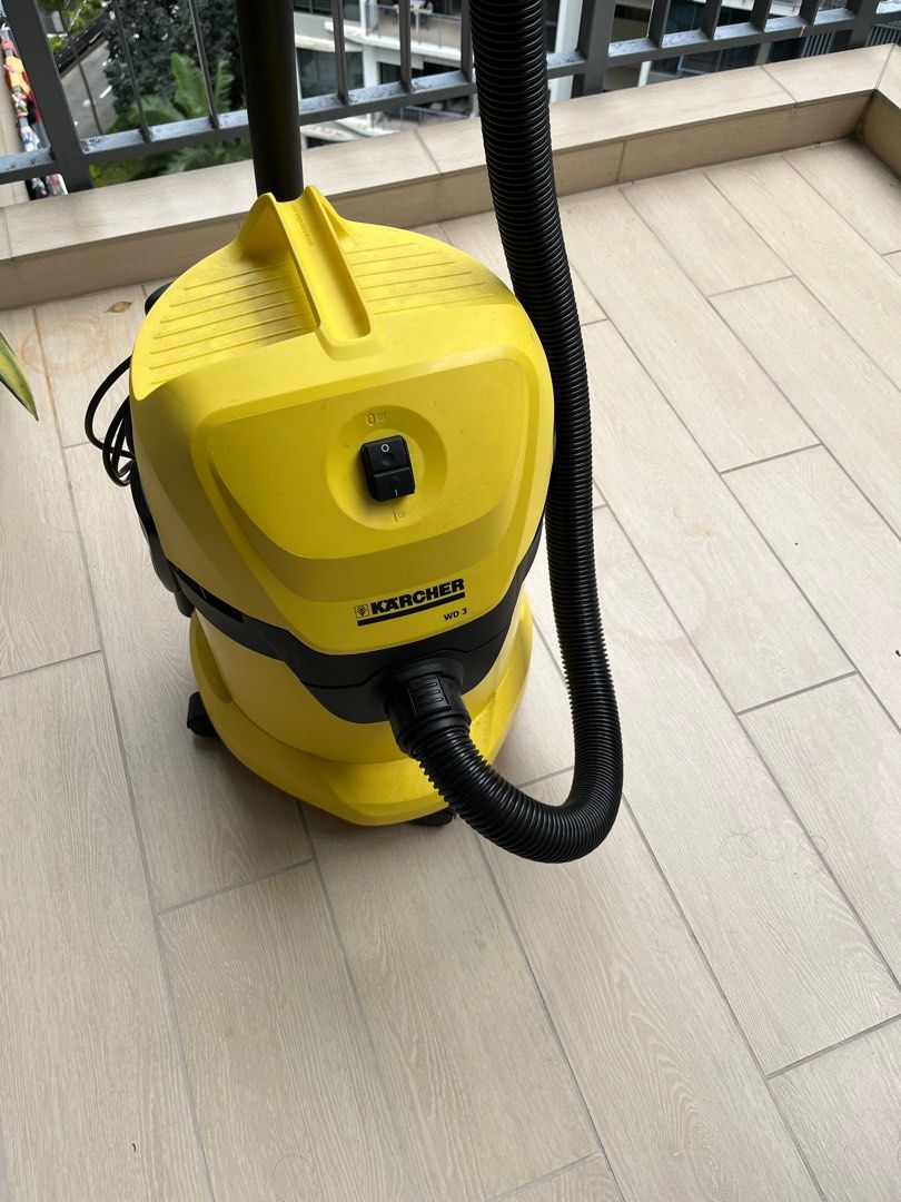 Karcher WD3 Wet and Dry Vacuum Cleaner, TV & Home Appliances, Vacuum Cleaner & Housekeeping on ...