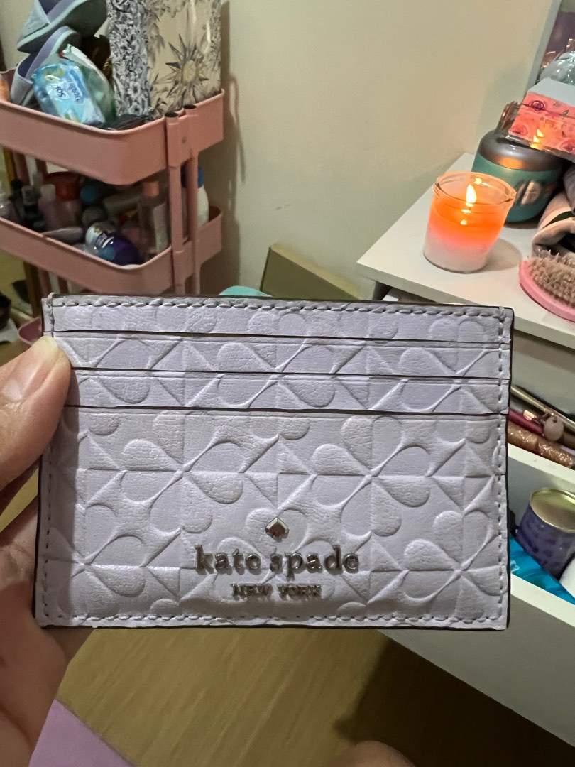 Kate Space Card Holder Lilac, Women's Fashion, Bags & Wallets, Wallets ...