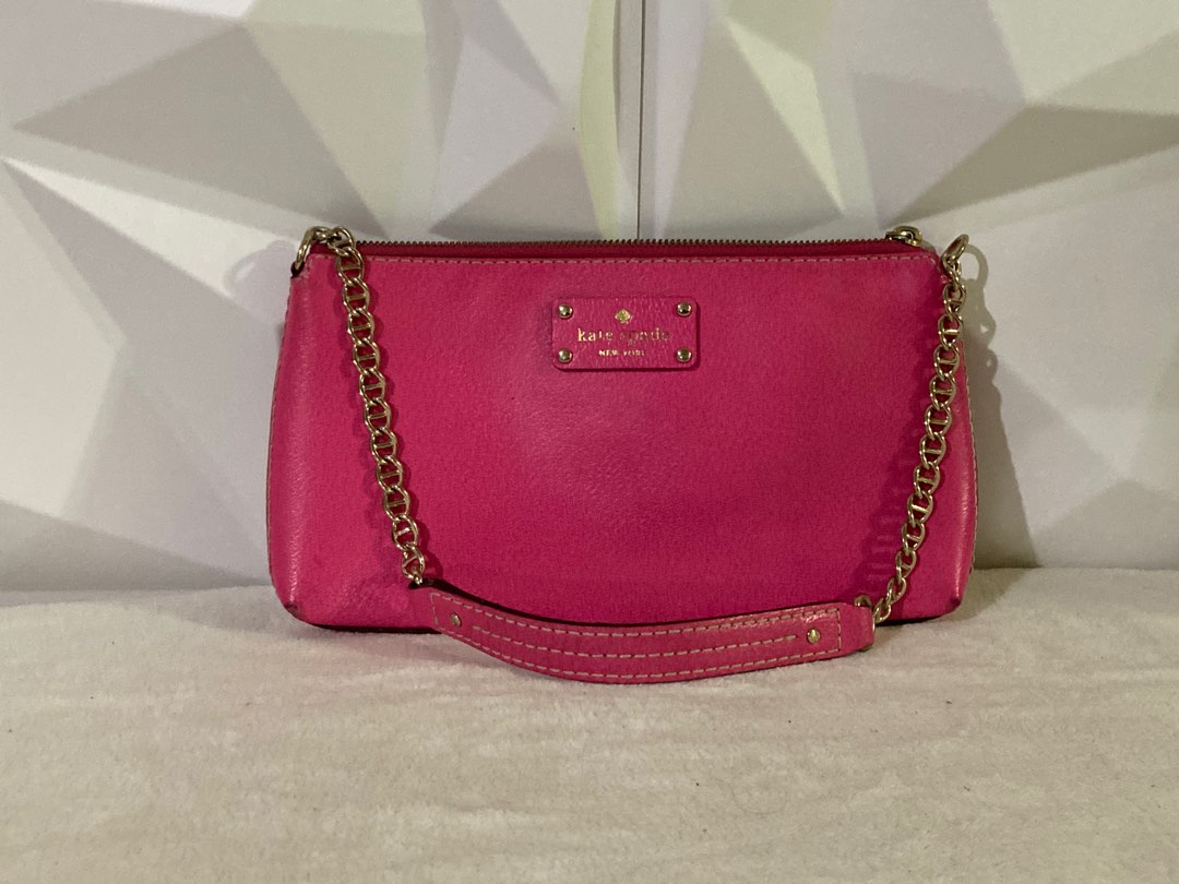 KATE SPADE baguette kili chain bag, Women's Fashion, Bags & Wallets ...