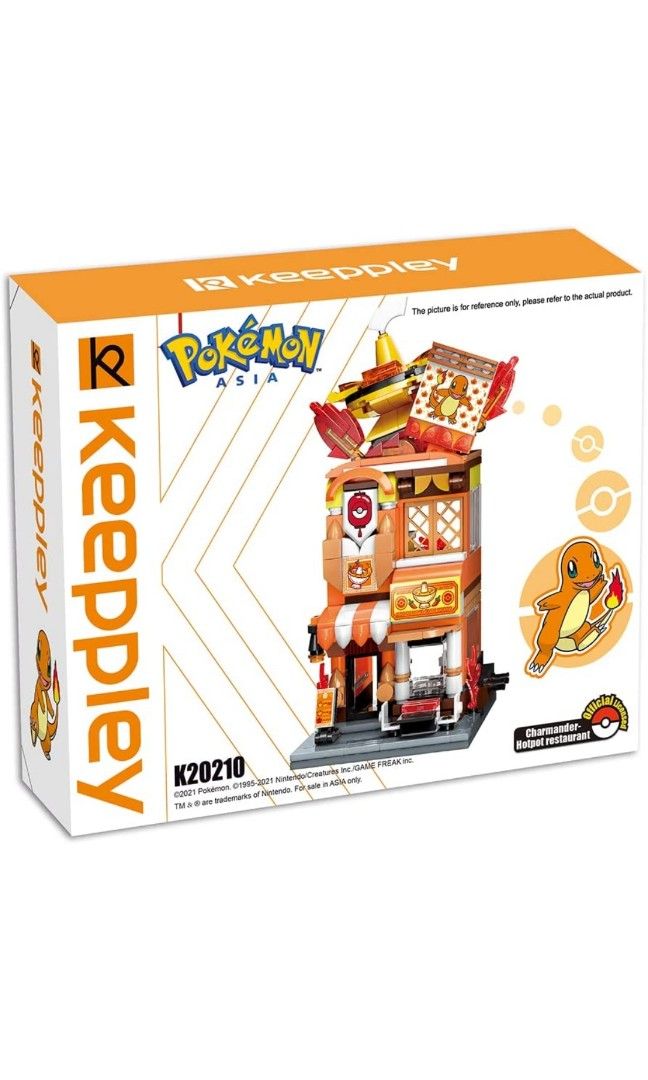 Keeppley Charmander Hotpot Restaurant, Hobbies & Toys, Toys & Games on ...