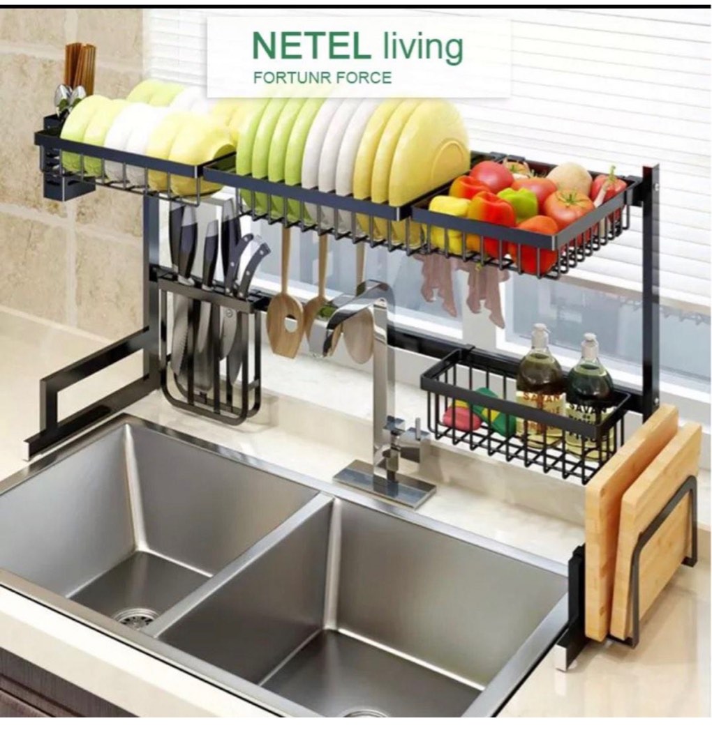 Kitchen Dish Rack Netel, Furniture & Home Living, Home Improvement ...