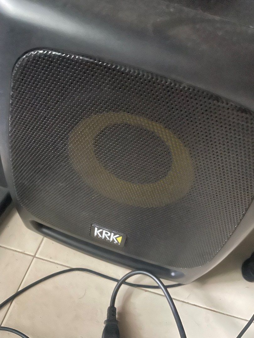 KRK 8S2 Rokit Powered 8 inch Studio Subwoofer, Audio, Soundbars ...