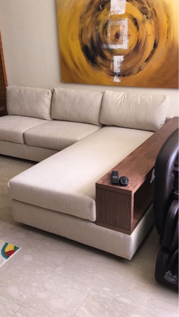 L sharp sofa, Furniture & Home Living, Furniture, Sofas on Carousell