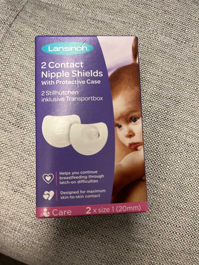 Lansinoh Contact nipple shields - 20mm, Babies & Kids, Nursing & Feeding, Breastfeeding & Bottle ...