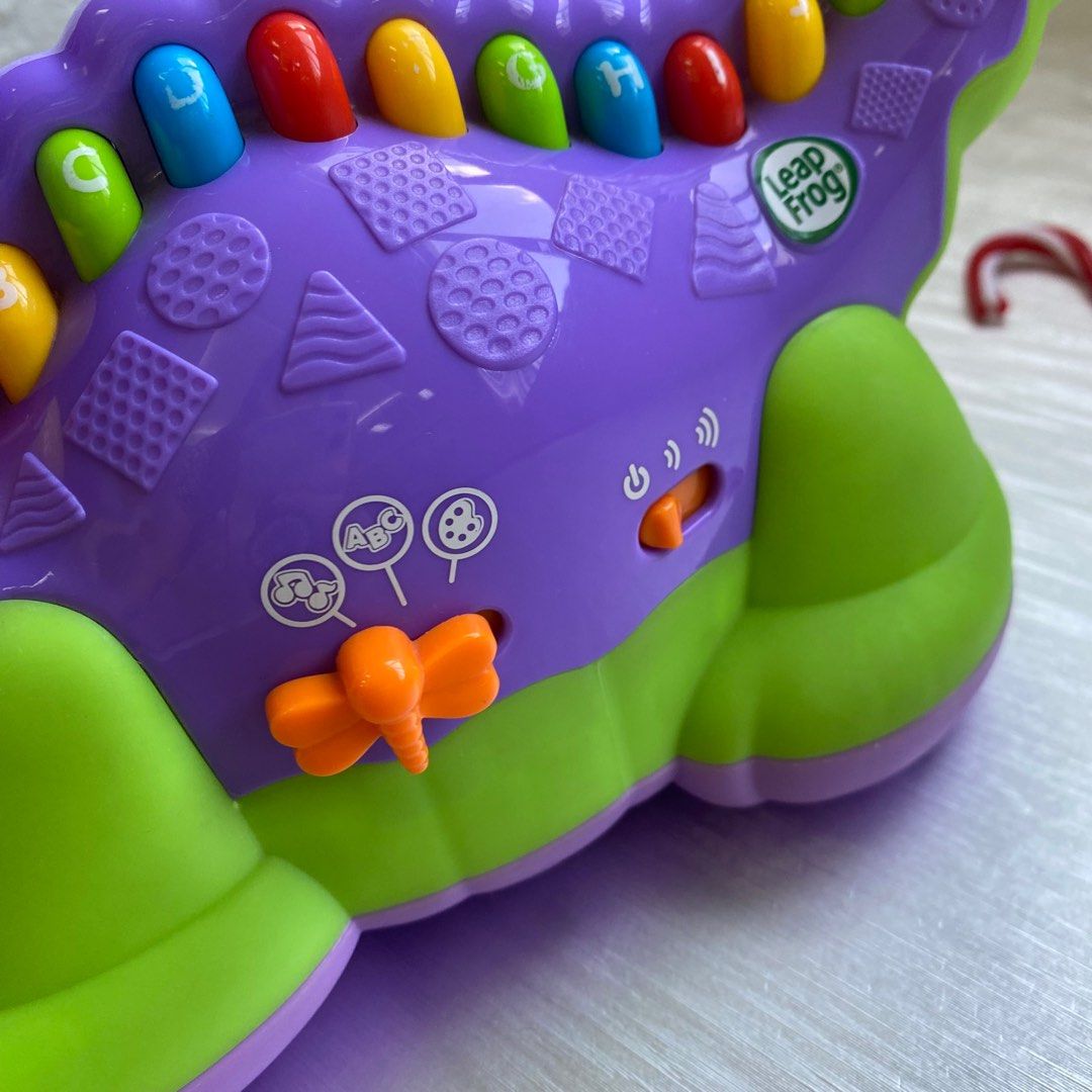 Leapfrog : Lettersaurus Purple Musical Alphabet Dinosaur, Hobbies ...