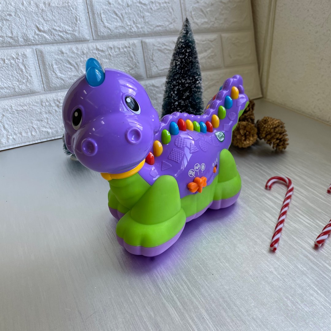 Leapfrog : Lettersaurus Purple Musical Alphabet Dinosaur, Hobbies ...