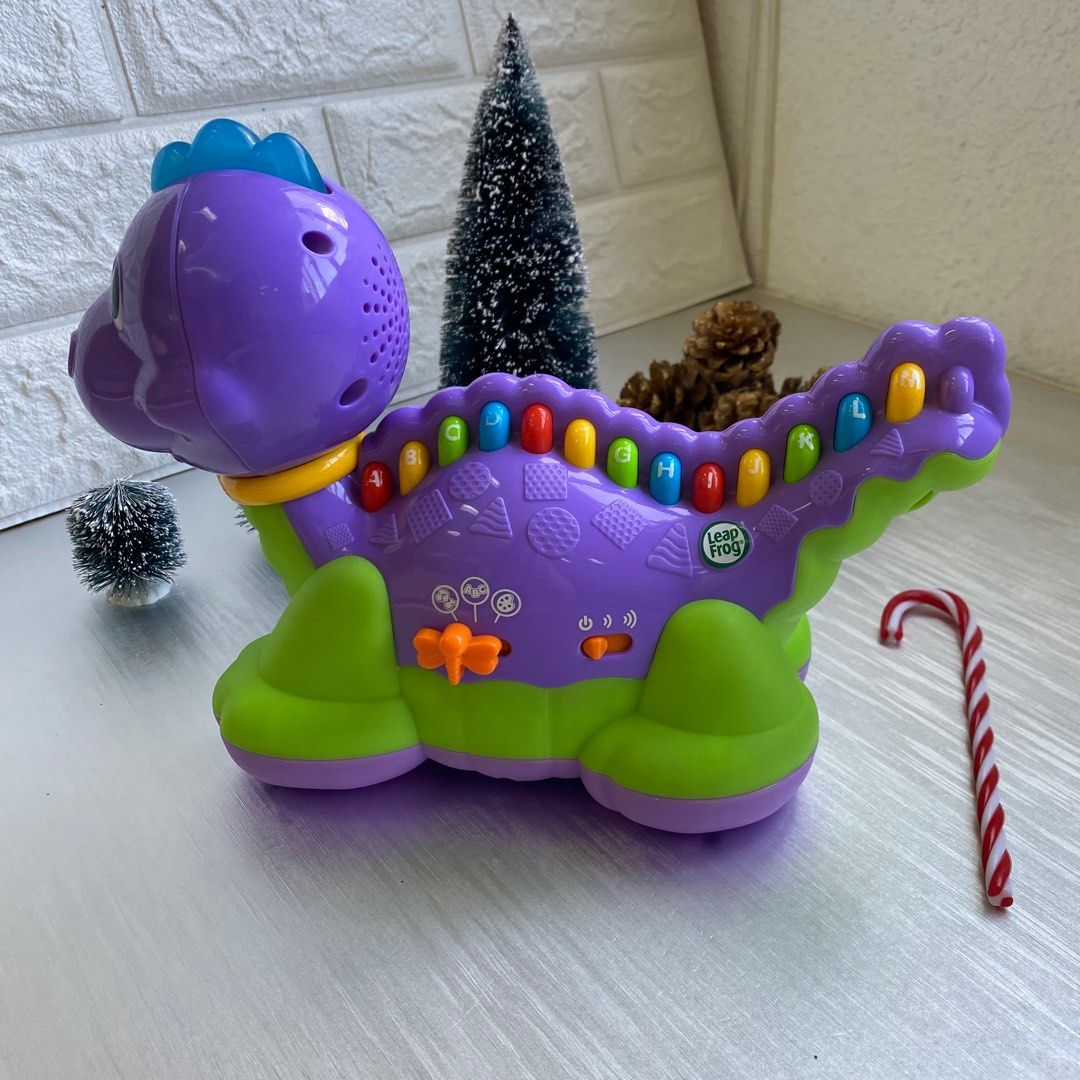 Leapfrog : Lettersaurus Purple Musical Alphabet Dinosaur, Hobbies ...