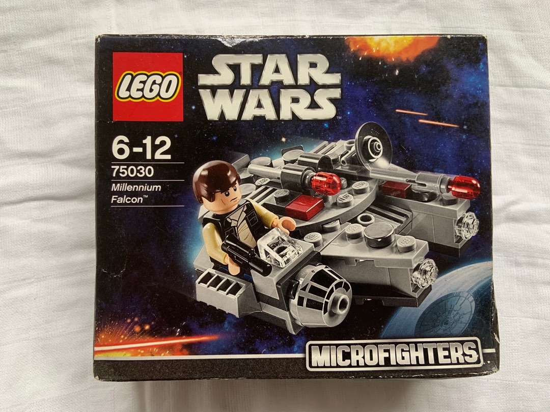 LEGO 75030 Star Wars Microfighters Millennium Falcon, Hobbies & Toys ...