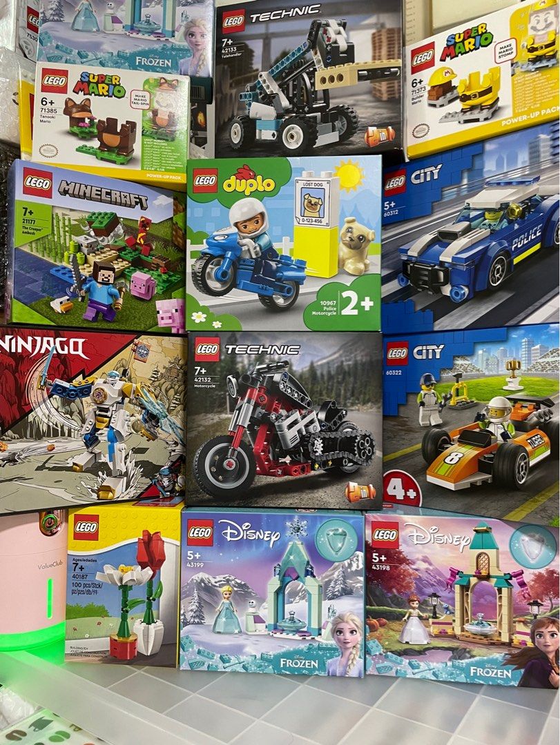 Lego Creator City Technic Frozen Friends Ninjago Minecraft 21177 Mario ...