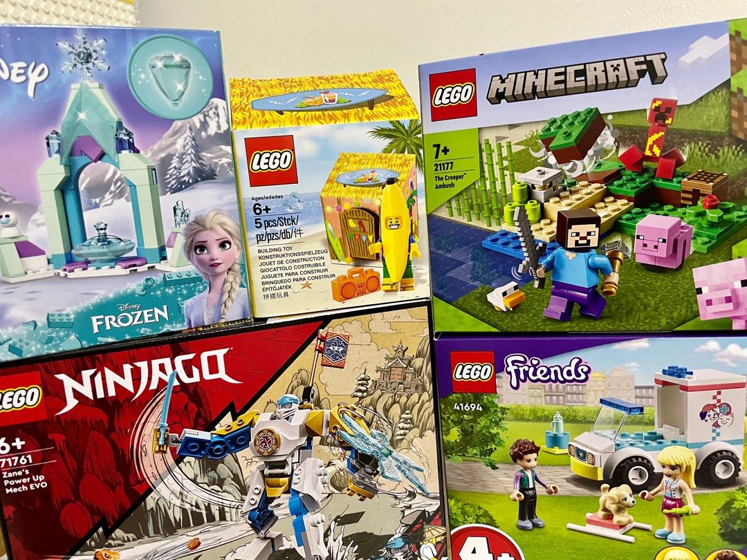 Lego Creator City Technic Frozen Friends Ninjago Minecraft 21177 Mario ...