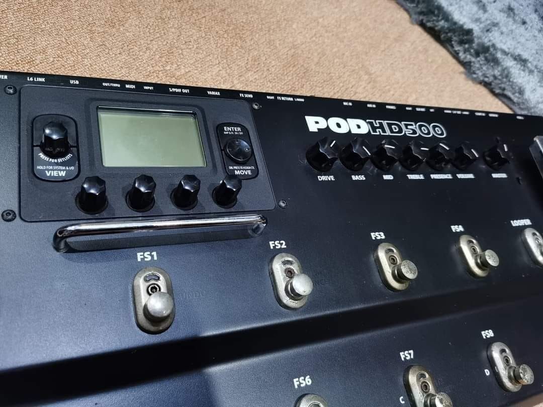 Line 6 Pod HD500 for Sale or Swap, Hobbies & Toys, Music & Media ...