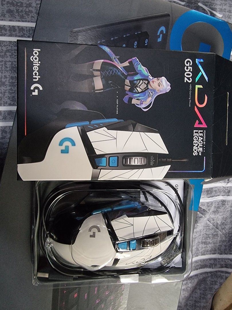 Logitech G502 Hero KDA, Computers & Tech, Parts & Accessories, Mouse ...