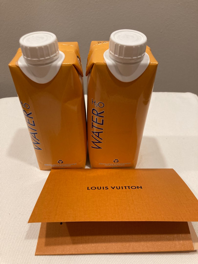 Louis Vuitton Water Pack x2 (Only from LV Shop), Luxury, Accessories on ...