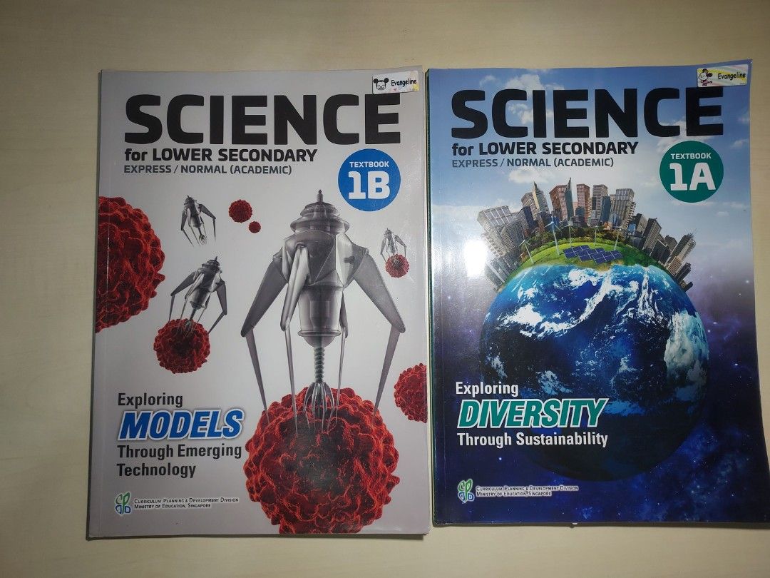 Lower Secondary Science 1A and 1B Textbook, Hobbies & Toys, Books ...