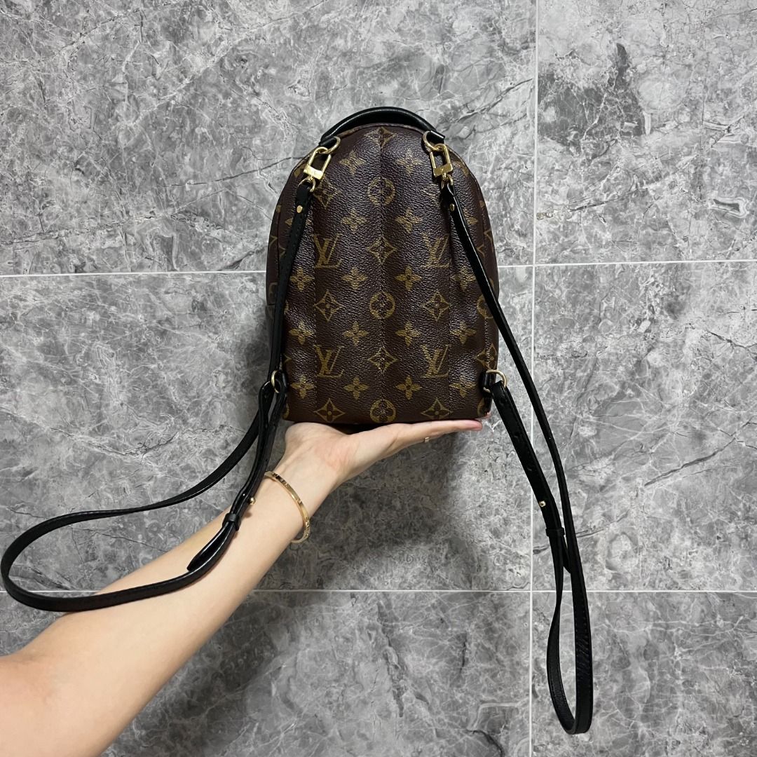 LV Palm Spring Mini Monogram, Luxury, Bags & Wallets on Carousell