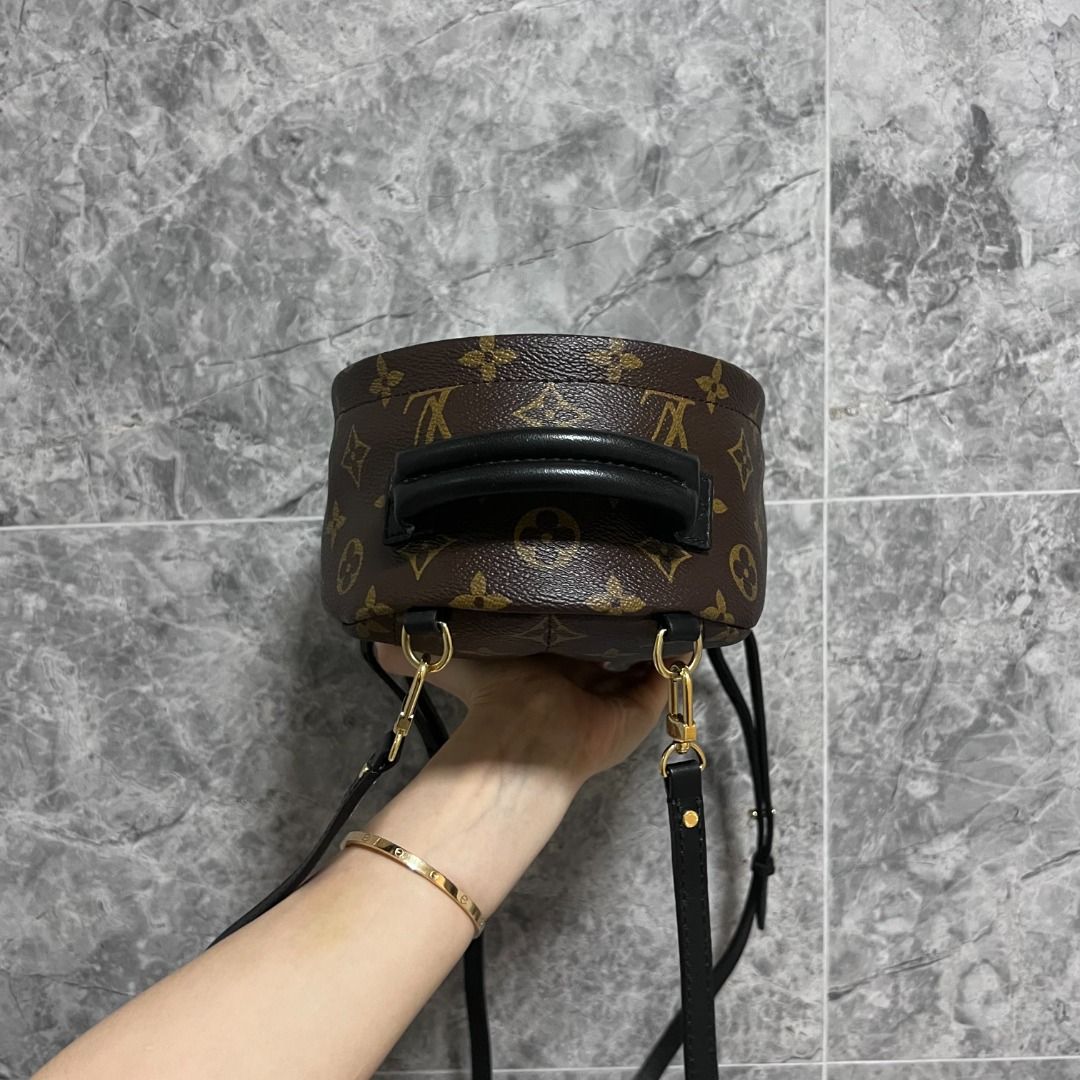 LV Palm Spring Mini Monogram, Luxury, Bags & Wallets on Carousell