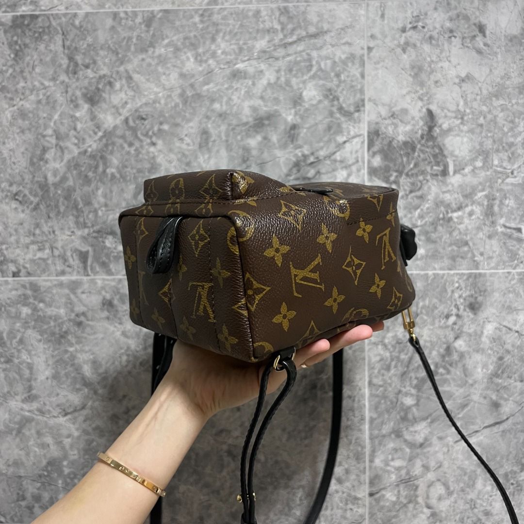 LV Palm Spring Mini Monogram, Luxury, Bags & Wallets on Carousell