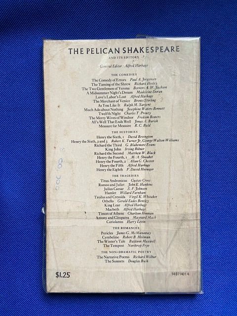 Macbeth The Pelican Shakespeare, Hobbies & Toys, Books & Magazines ...