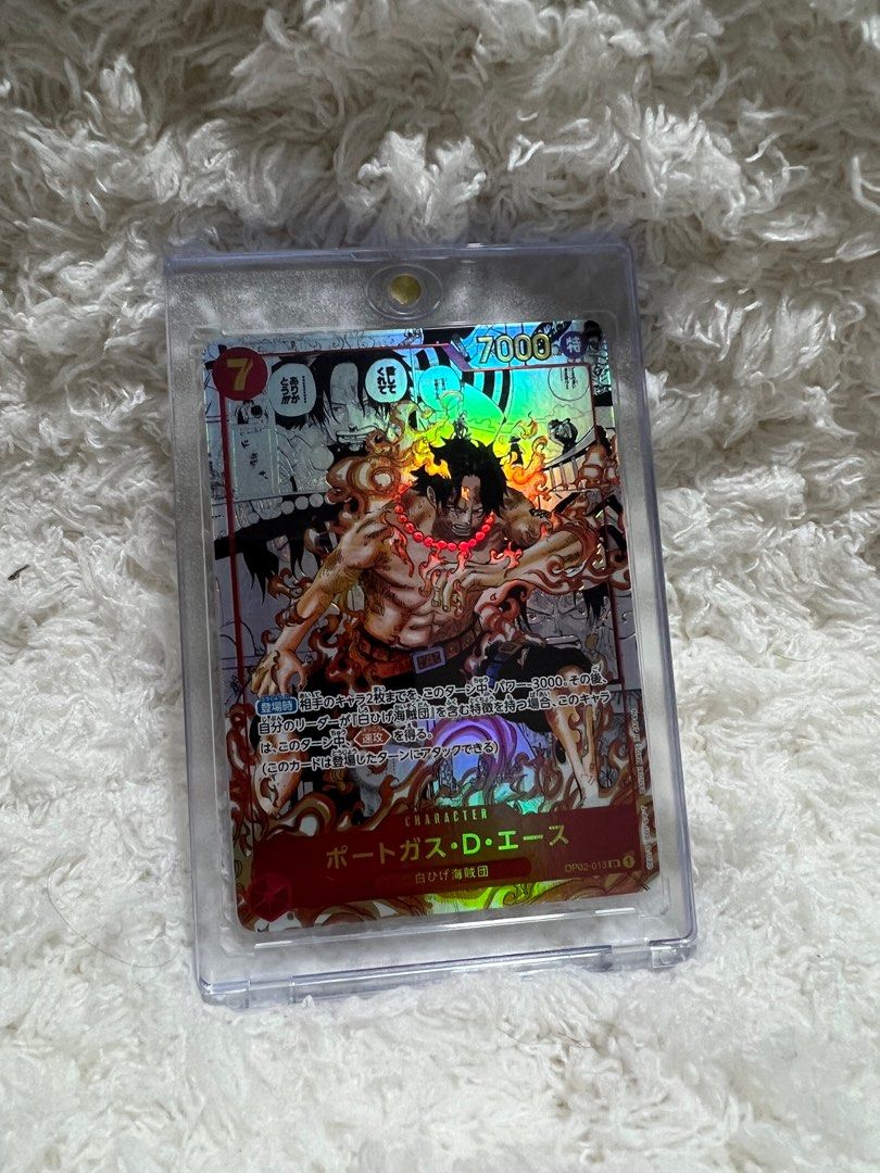 MANGA PORTGAS D. ACE ONE PIECE TRADING CARD GAME, Hobbies & Toys, Toys ...