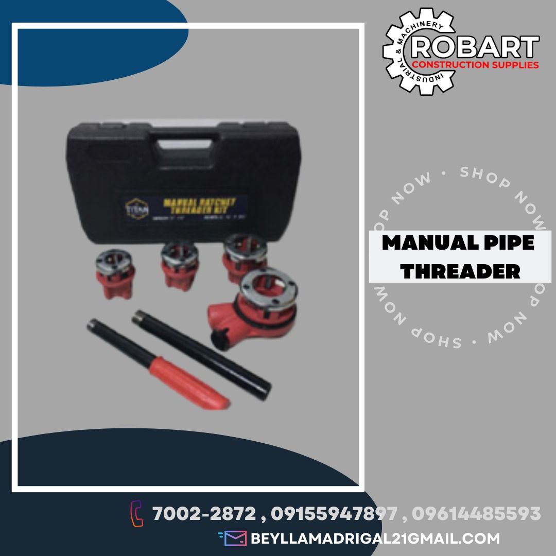 Manual Pipe Threader, Commercial & Industrial, Construction Tools ...