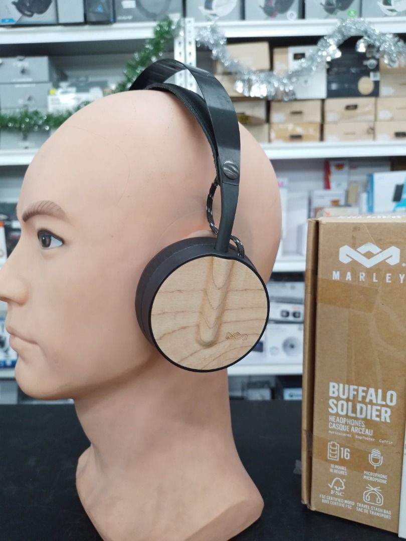 Marley Buffalo Soldier Headphone, Audio, Headphones & Headsets on Carousell