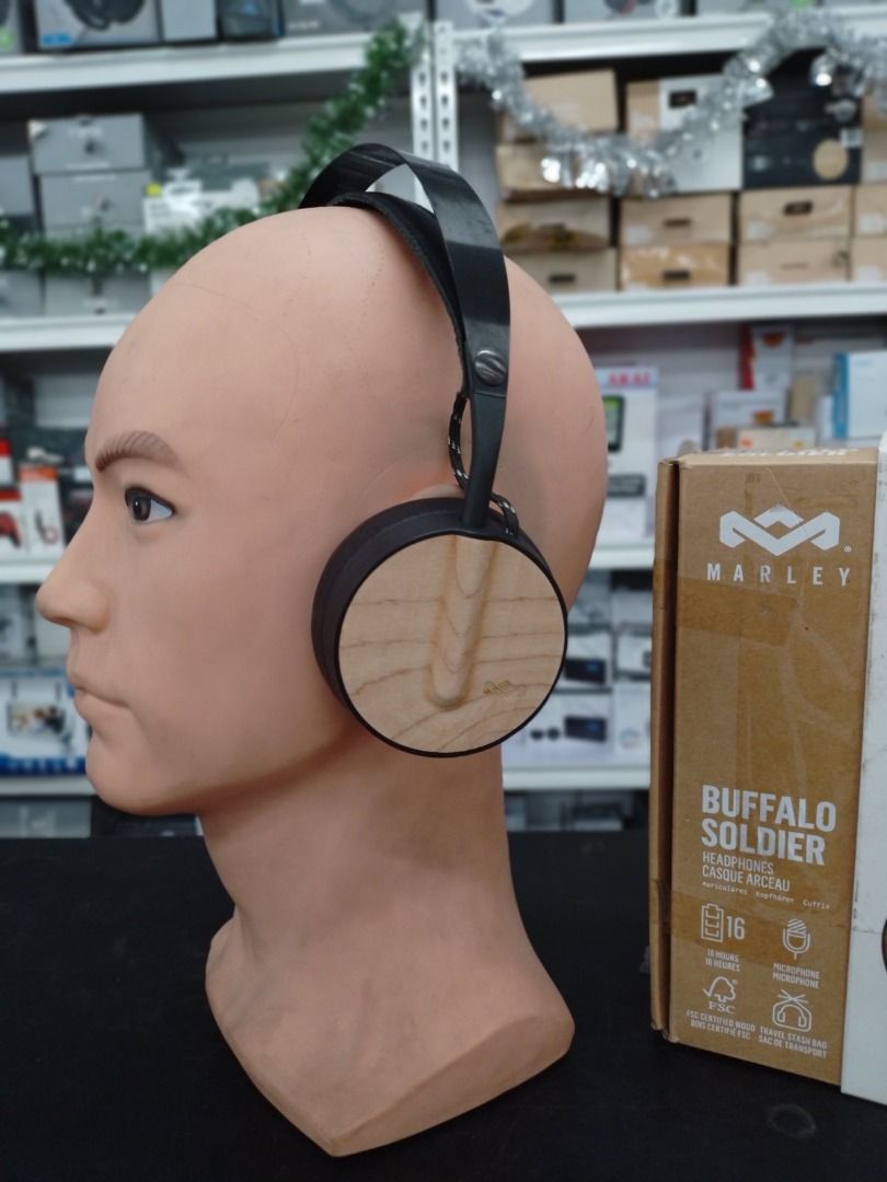 Marley Buffalo Soldier Headphone, Audio, Headphones & Headsets on Carousell