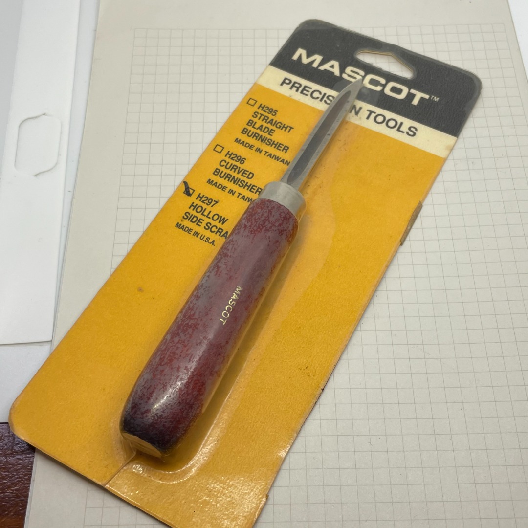Mascot Precision Tools Hollow Side Scraper Triangle Scraper, Hobbies ...