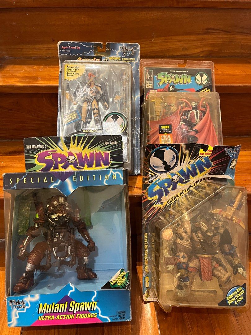 McFarlane Toys - SPAWN, assorted, Hobbies & Toys, Memorabilia ...