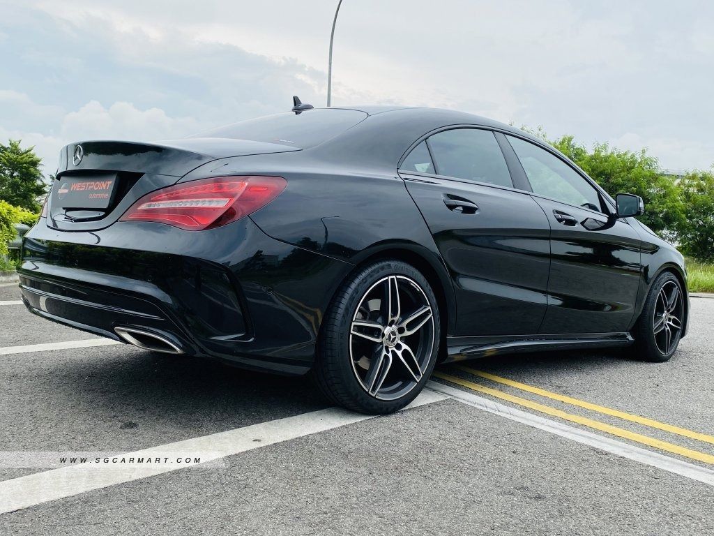 Mercedes-Benz CLA-Class Coupe CLA180 AMG Line (A), Cars, Used Cars on ...