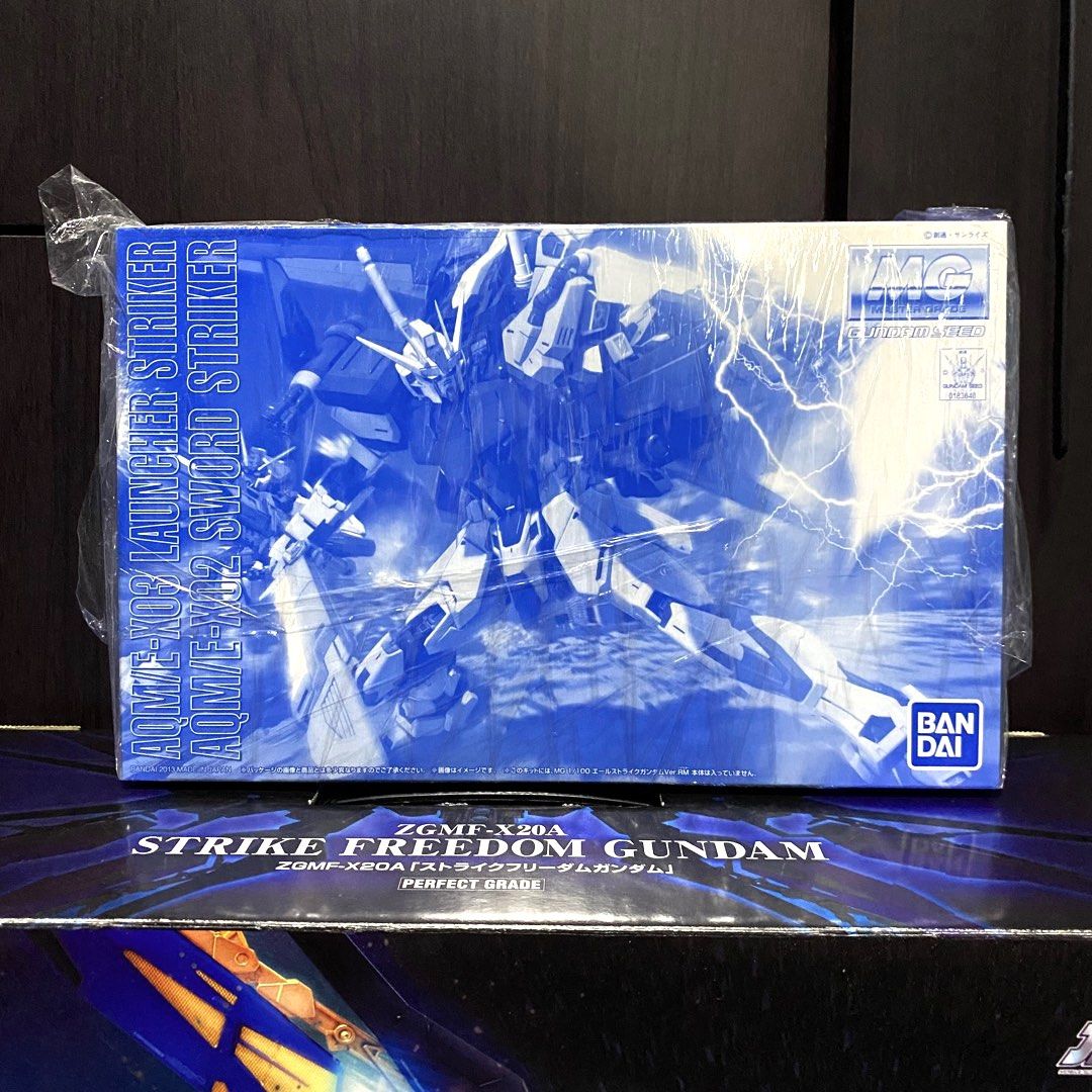 MG 1/100 LAUNCHER STRIKER / SWORD STRIKER PACK for MG AILE STRIKE ...