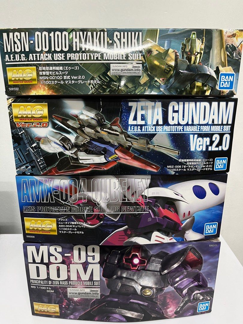 MG Model Kits, Hobbies & Toys, Toys & Games on Carousell