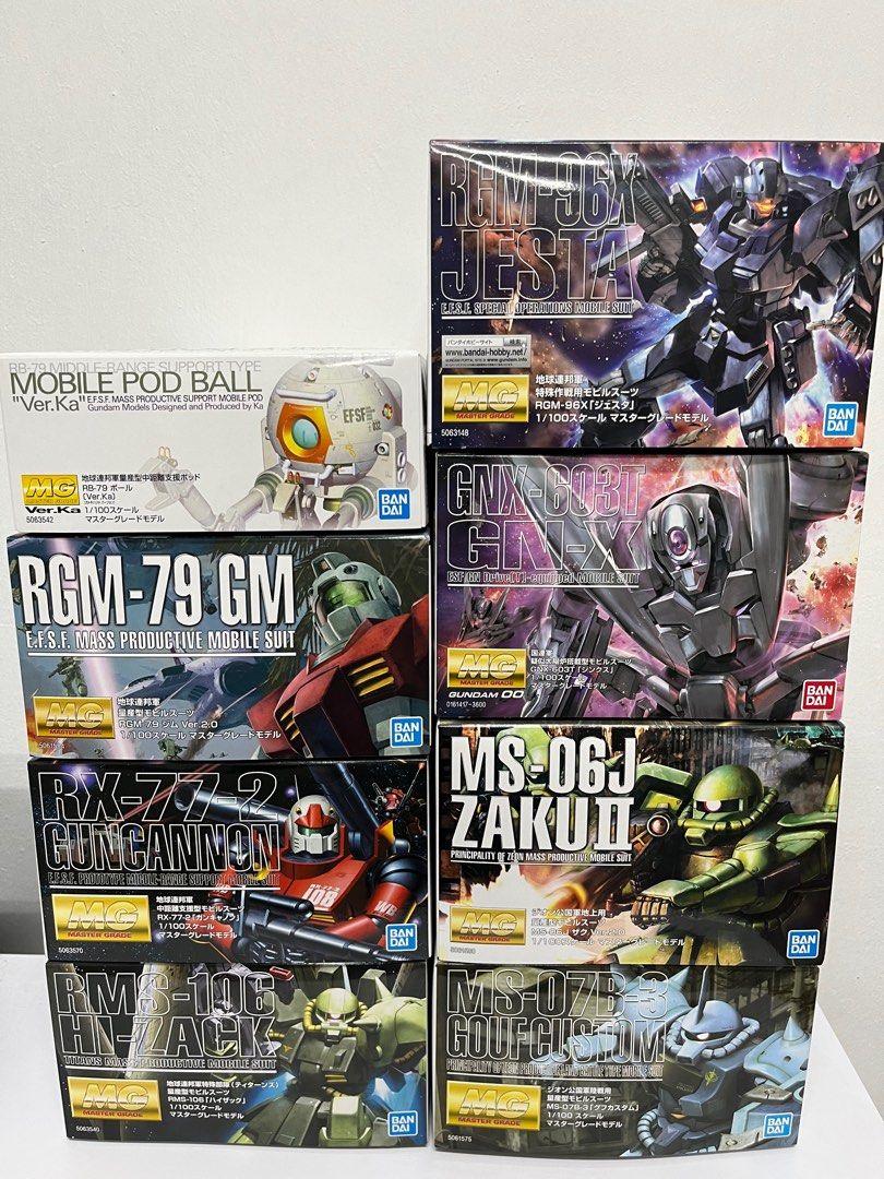 MG Model Kits, Hobbies & Toys, Toys & Games on Carousell