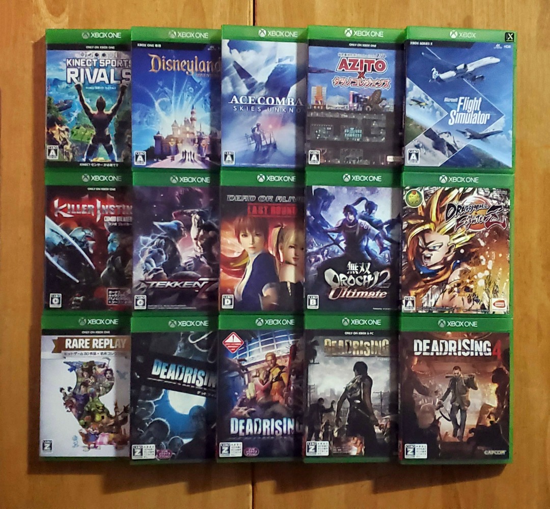 Microsoft Xbox Series X/Xbox One Games(日,美版), 電子遊戲, 電子遊戲, Xbox - Carousell