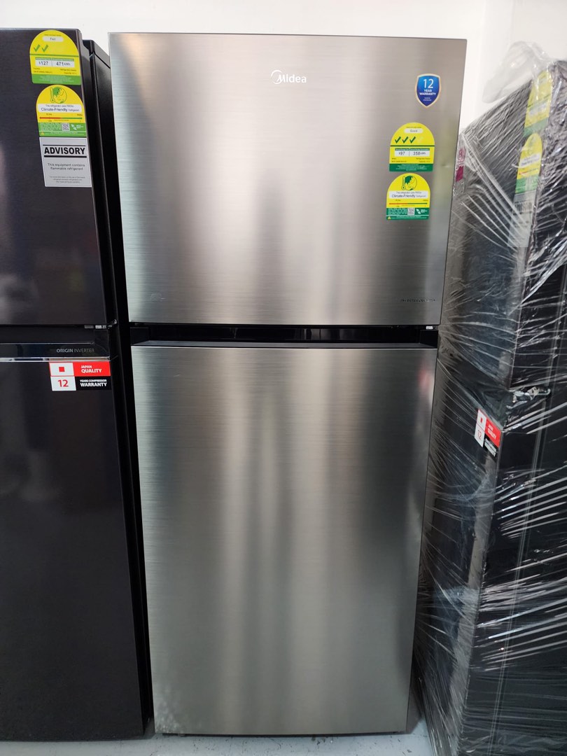 MIDEA 413L 2 Door Fridge, TV & Home Appliances, Kitchen Appliances ...