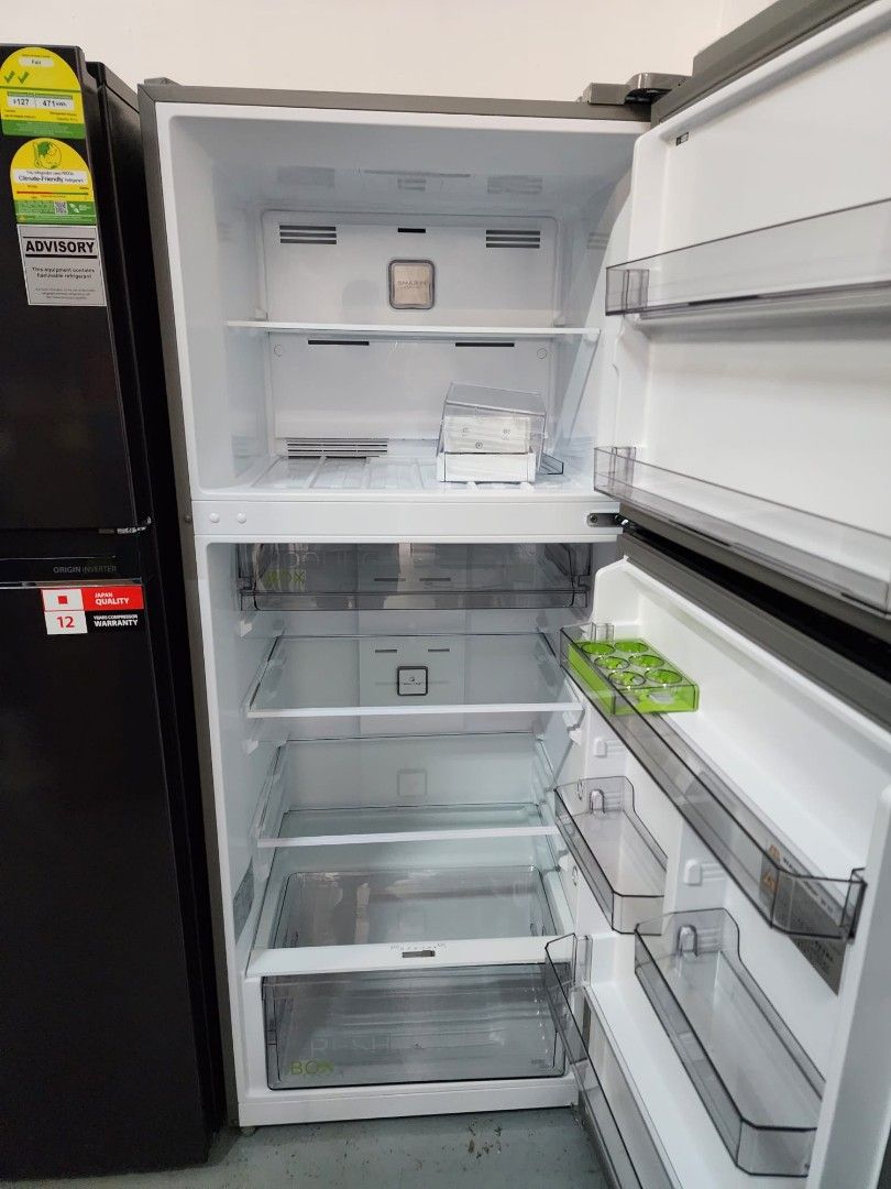 MIDEA 413L 2 Door Fridge MDRT580MTB46-SG DISPLAY, TV & Home Appliances ...