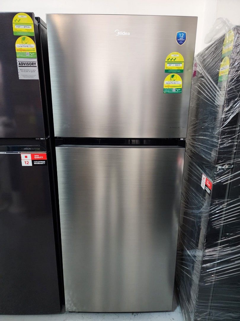 MIDEA 413L 2 Door Fridge MDRT580MTB46-SG DISPLAY, TV & Home Appliances ...