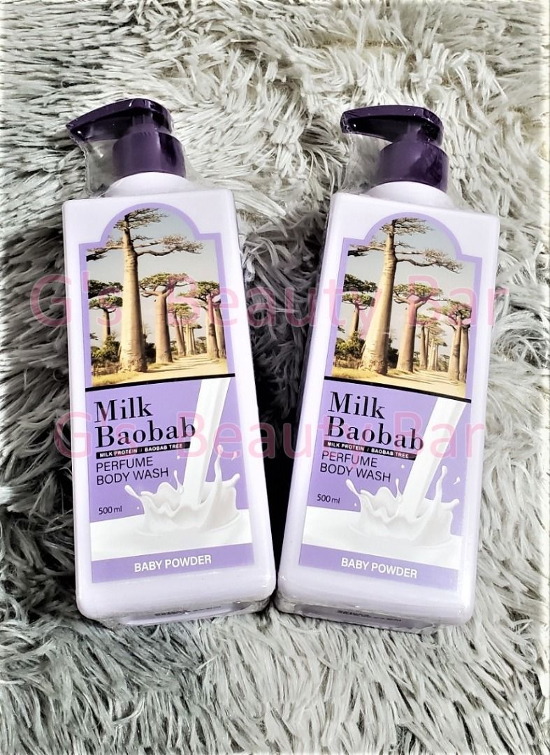 Milk Baobab Baby Powder Body Wash 500ml - Authentic Korean Skincare ...