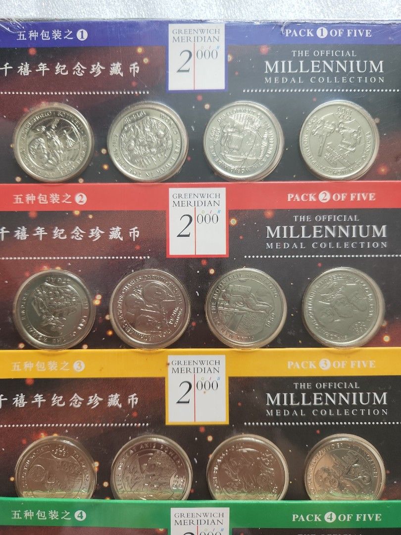 Millennium Medal Collection, Hobbies & Toys, Memorabilia & Collectibles ...