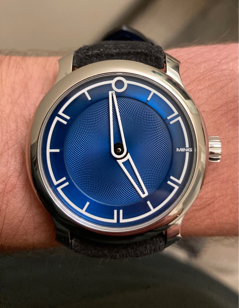 Ming 17.09 Blue, Luxury, Watches on Carousell