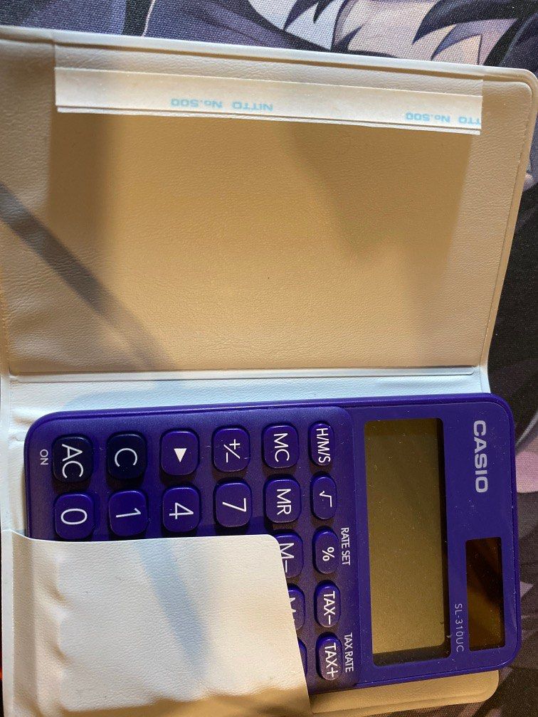 Mini blue Casio Calculator, Hobbies & Toys, Stationery & Craft ...