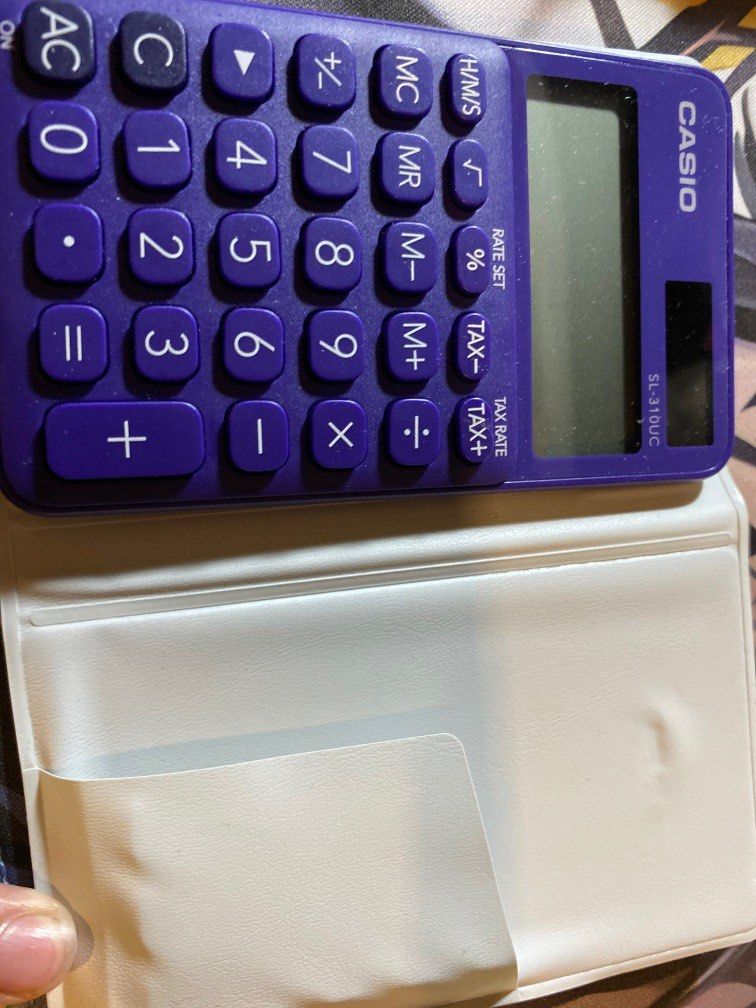 Mini blue Casio Calculator, Hobbies & Toys, Stationery & Craft ...