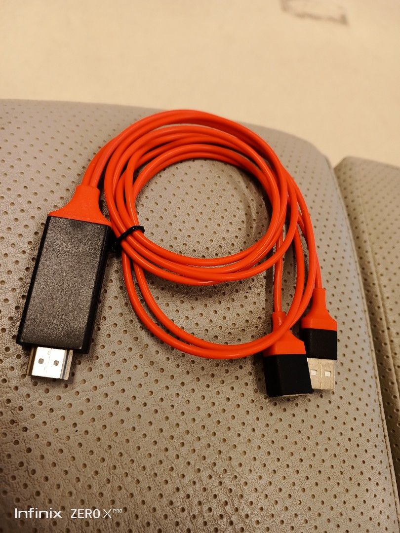 Mirror phone adaptor, Computers & Tech, Parts & Accessories, Cables ...