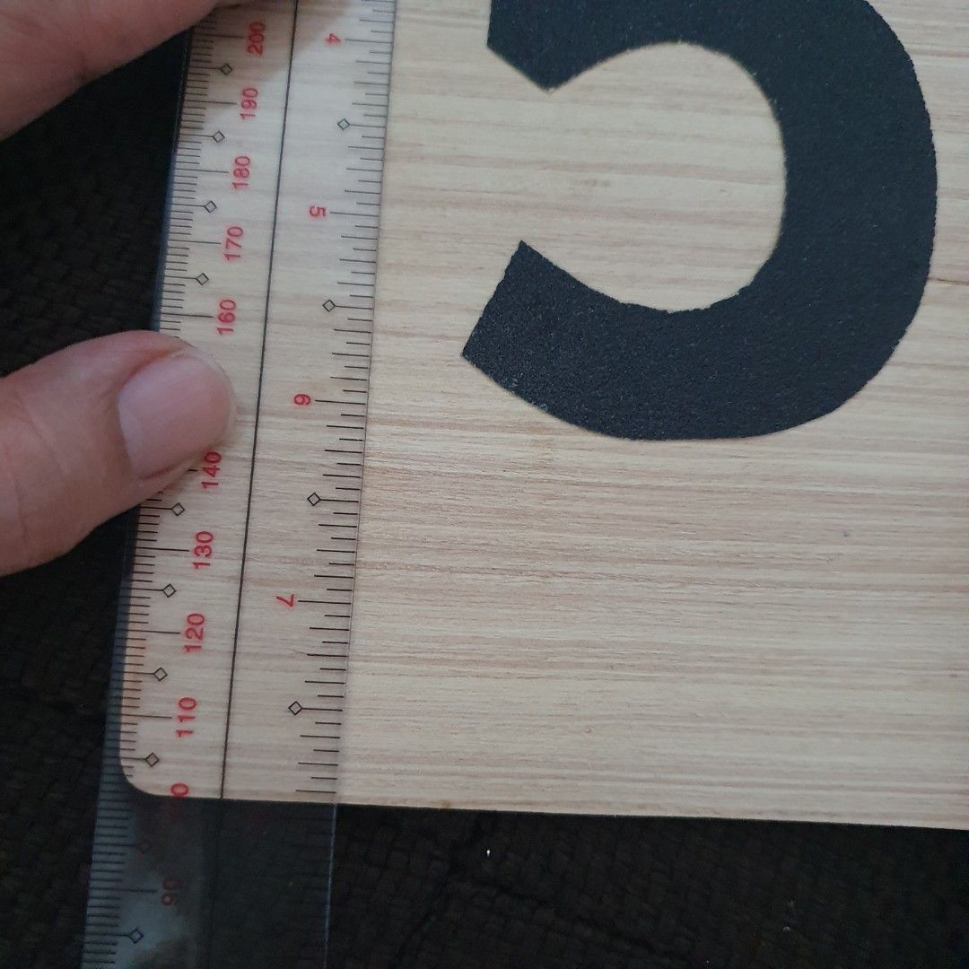 Montessori Sandpaper Numbers DIY, Babies & Kids, Infant Playtime on ...