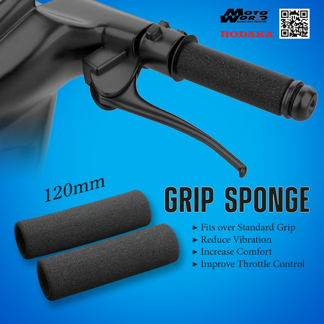 Motorcycle Grip Sponge Comfort Foam Handlebar Puppy Puppies for Anti ...