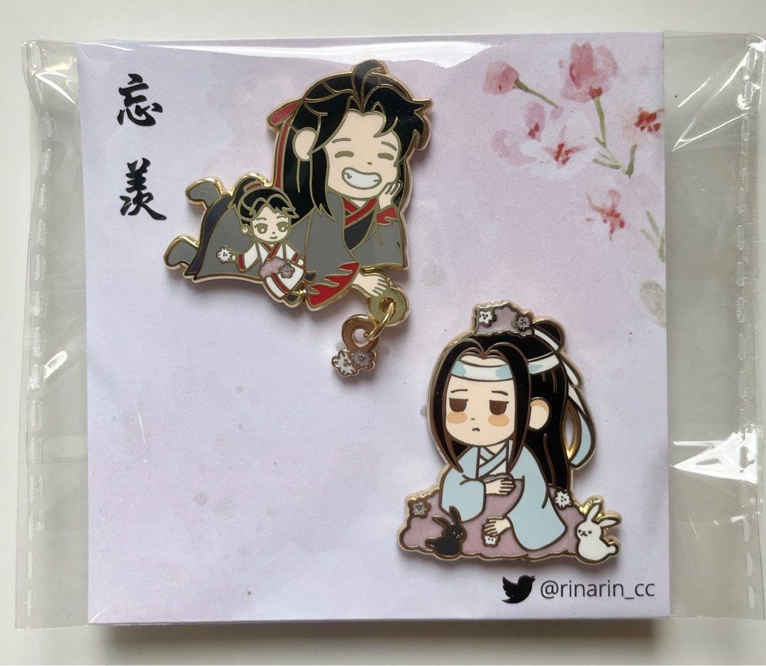 Mxtx (Mdzs, Tgcf, Svsss) enamel pins, Hobbies & Toys, Memorabilia ...