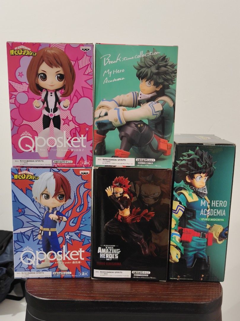My Hero Academia Figures/Figurines Bundle Set, Hobbies & Toys, Toys ...