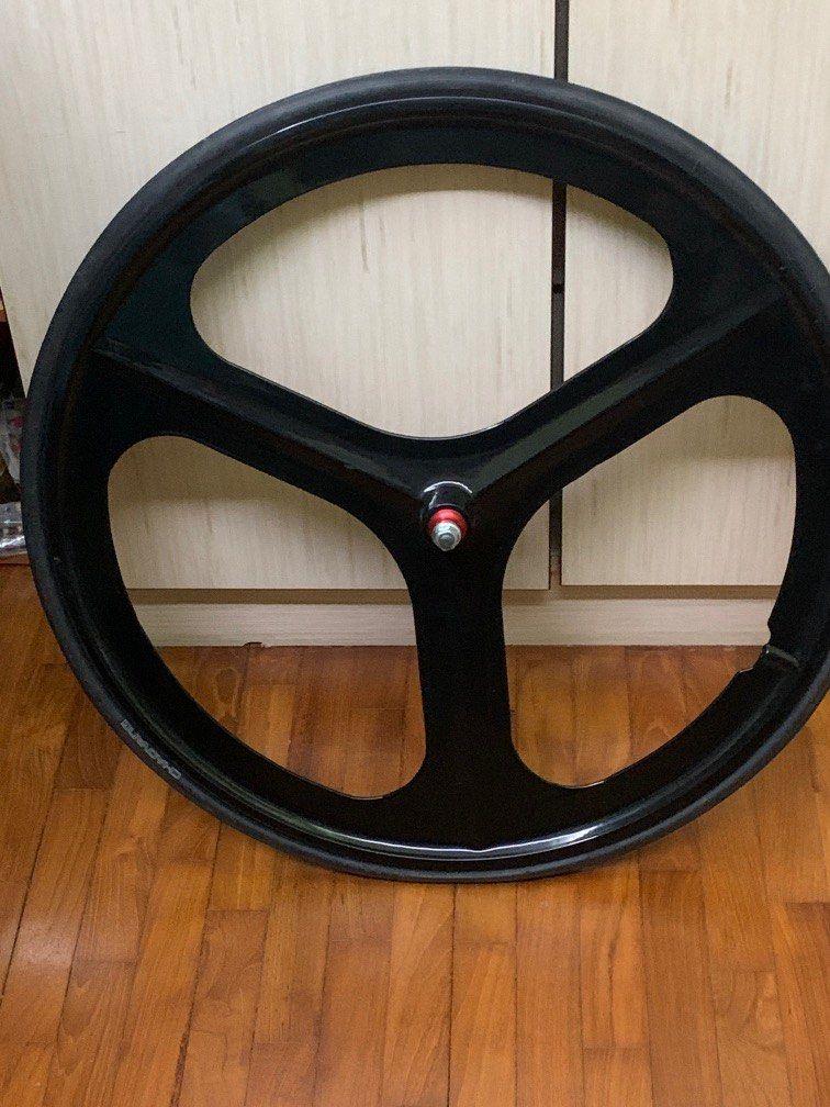 Navigate trispoke front wheel, Sports Equipment, Bicycles & Parts ...