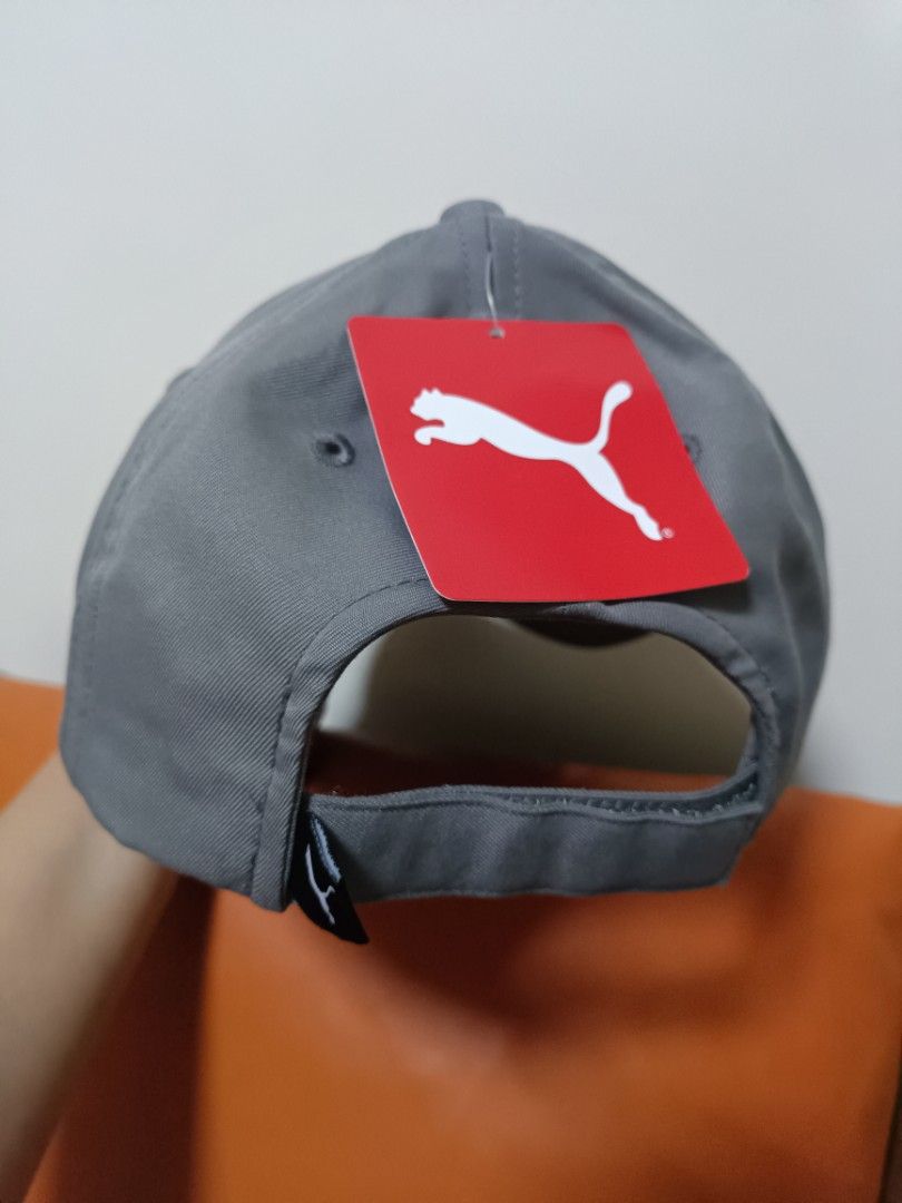 New puma classic 3d logo grey caps golf gym sport casual, Men's Fashion ...