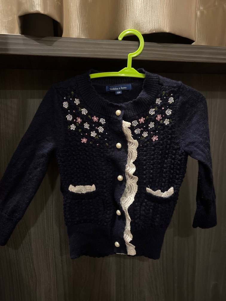 Nicholas & Bear Cardigan, Babies & Kids, Babies & Kids Fashion on Carousell