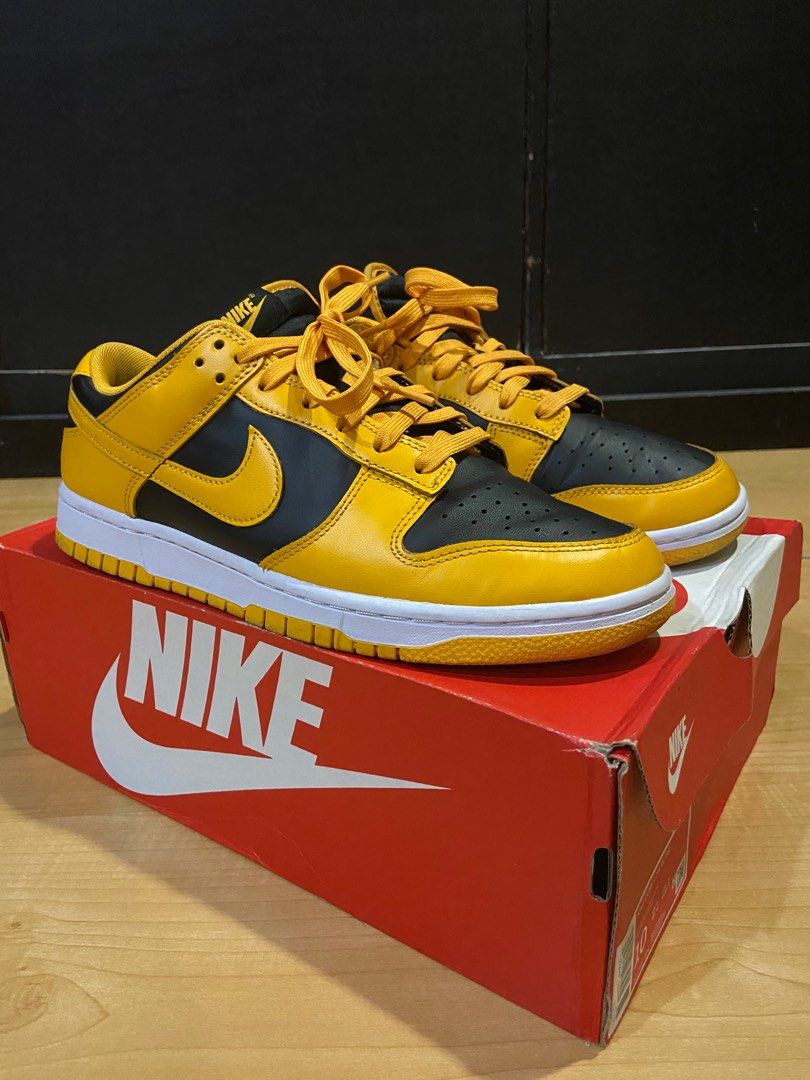 Nike dunk low goldenrod, Men's Fashion, Footwear, Sneakers on Carousell